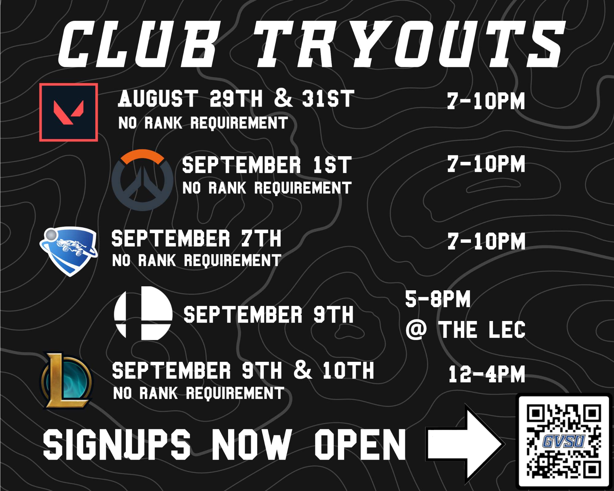 Esports Club - Esports - Grand Valley State University